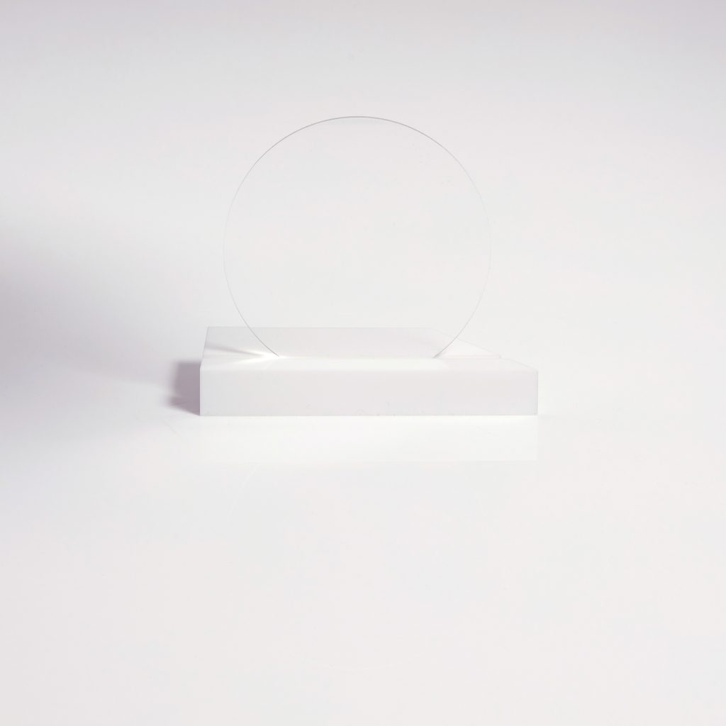 30mm Clear Plastic Discs | Custom Thickness Circles