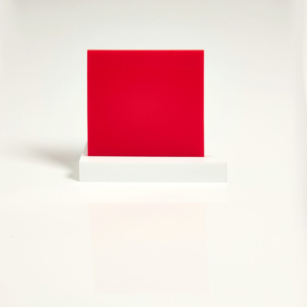 3mm Red Acrylic (431) | Emergency Exit Sign Perspex